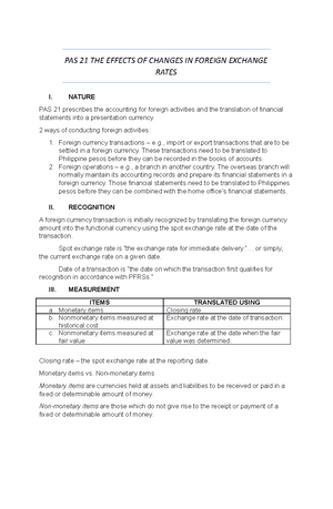 PAS 32 Financial Instruments - PAS 32 FINANCIAL INSTRUMENTS ...