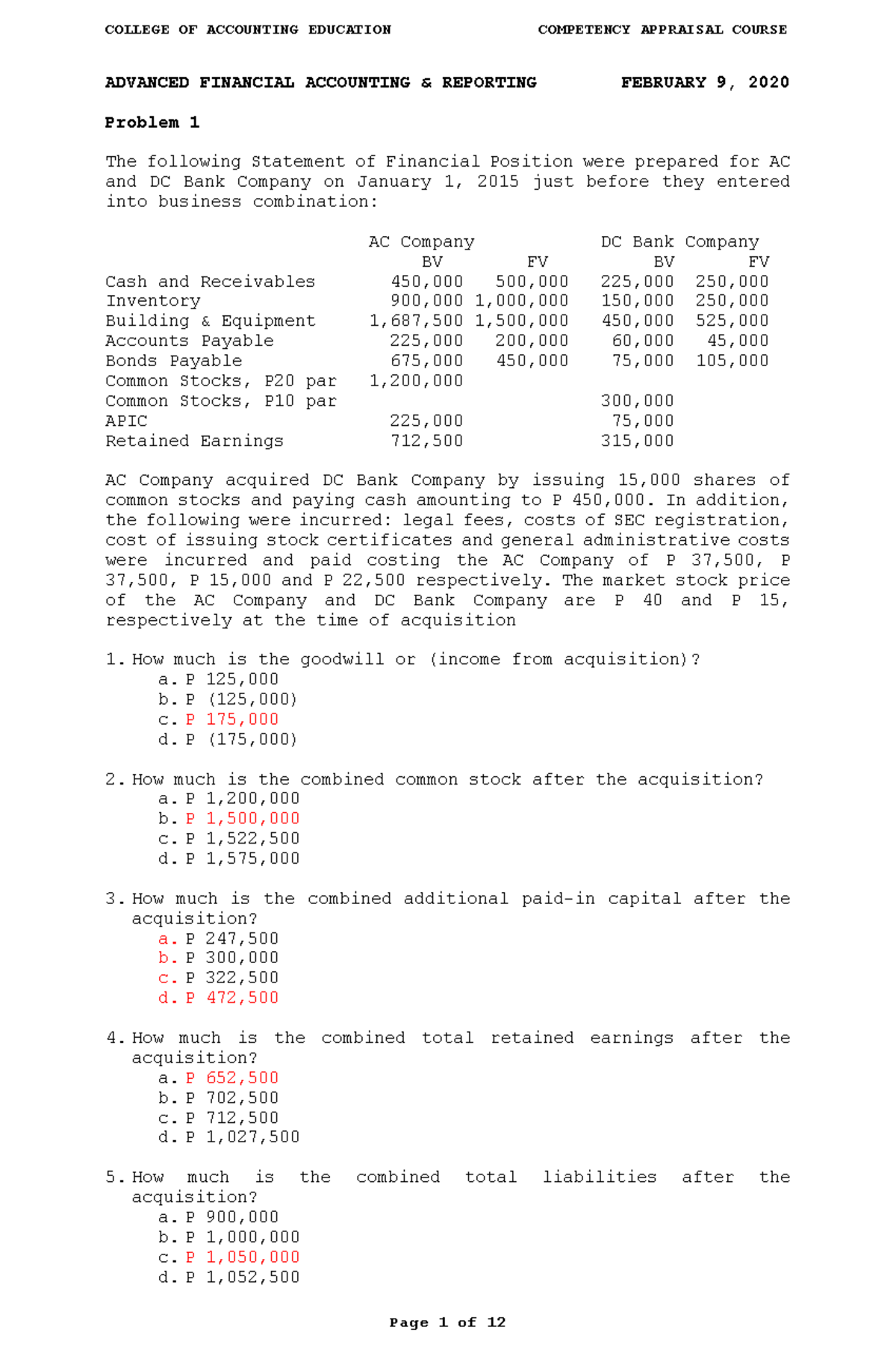 Conceptual Framework and Accounting Standards - ADVANCED FINANCIAL ...