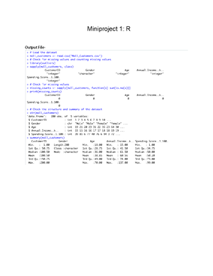 Miniproject 1 - Assignment questions from Data Science Class - CSCI 48900/CSCI 59000: Data ...