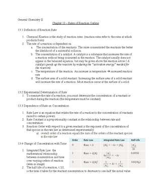 Gen Chem 2 - Ch11 Outline - General Chemistry II Chapter 11 – States of ...