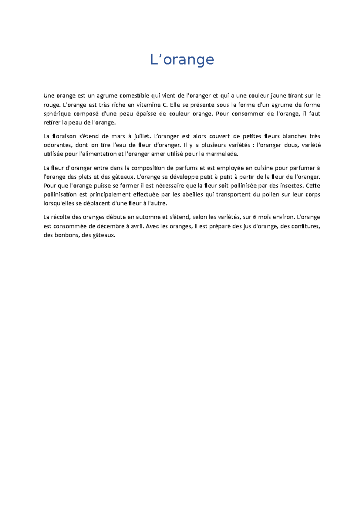 Pix fruits - pix fruit - L’orange Une orange est un agrume comestible ...