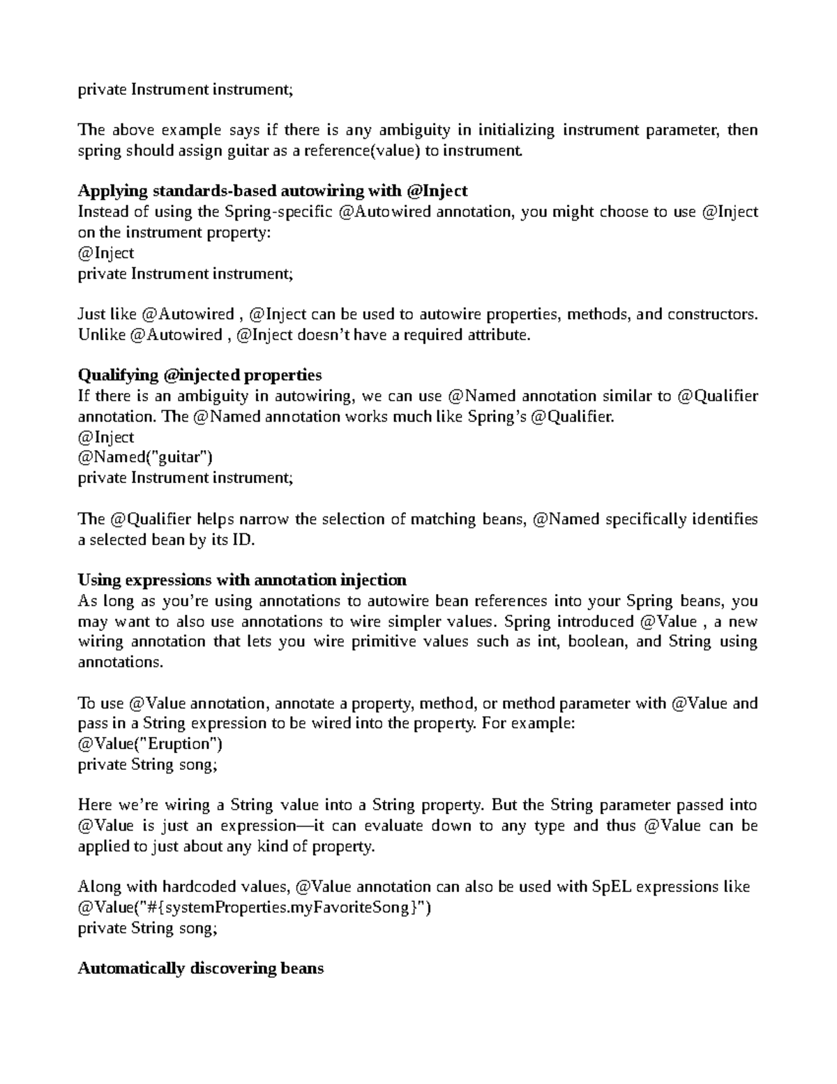 Advancedjava 63 74 Applying Standards Based Autowiring With Inject