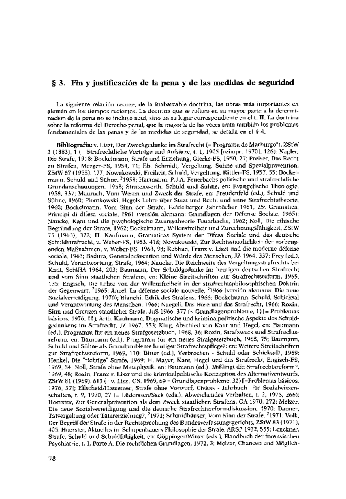 Claus Roxin - Teorias de la Pena - Tratado - § 3. Fin y justificación ...