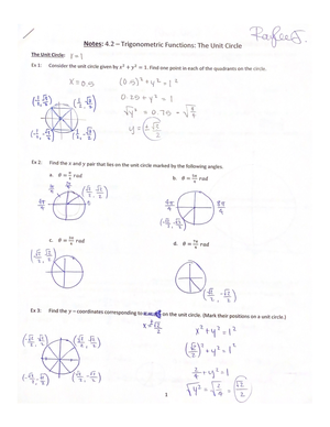 5.2 Notes - Verifying Trigonometric Identities - MATH 118 - Studocu