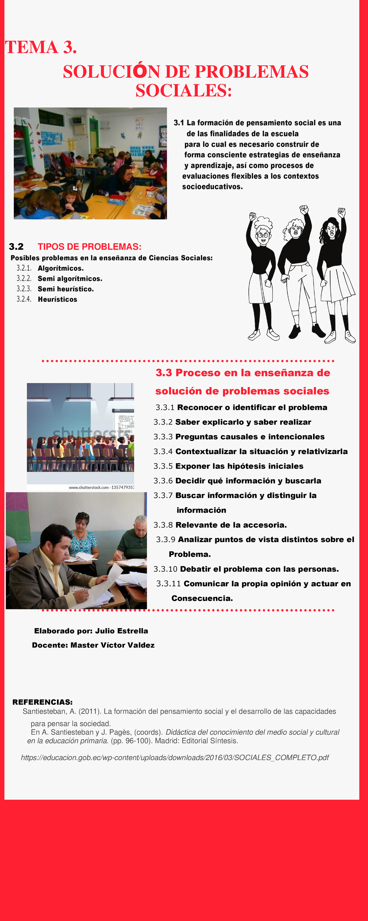 Actividad 3.1 Estrella - TEMA 3. SOLUCIÓN DE PROBLEMAS SOCIALES: 3 La ...