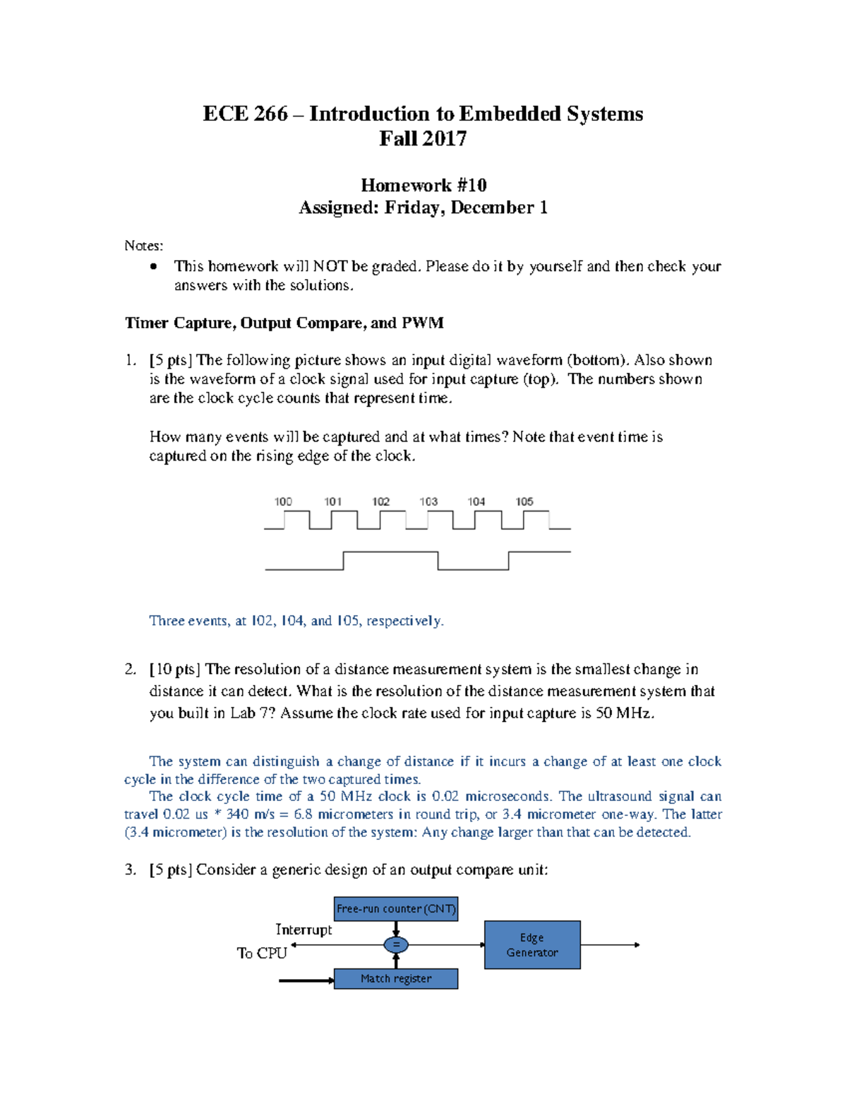 Homework 10 Non-Assembly Solutions, Fall 2107 - Warning: TT: undefined ...