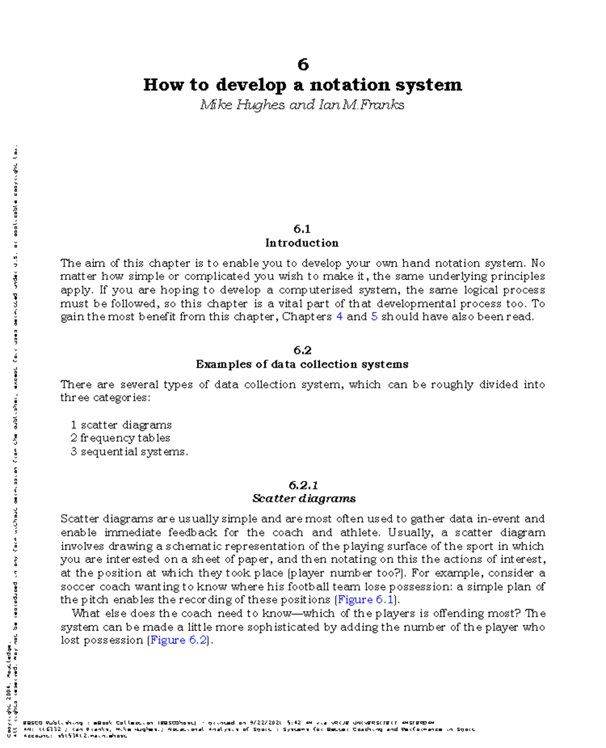 CH6 - The Need For Feedback Notational Analysis Of Sport - 6 How to ...