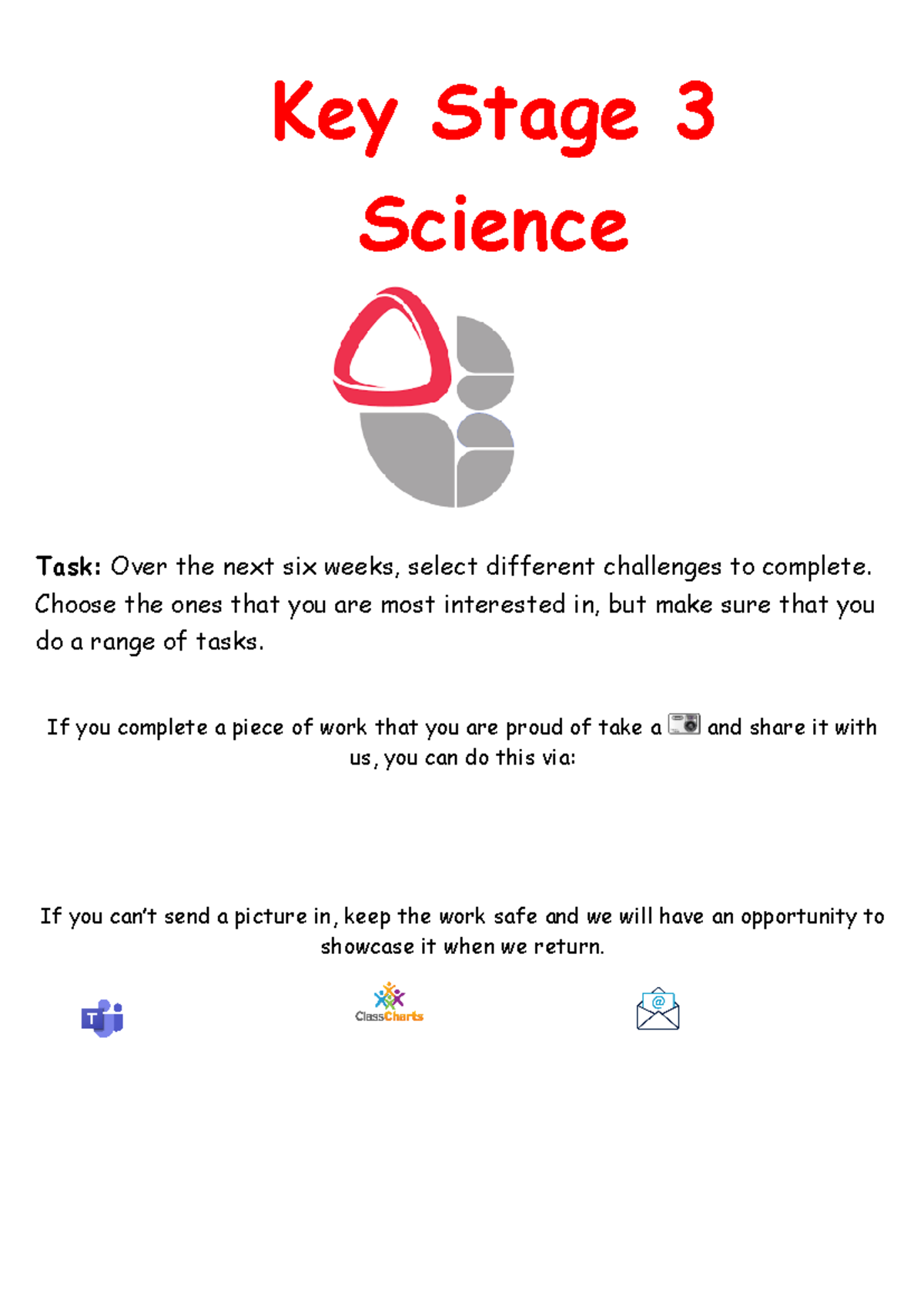 KS3 Science Workbook June July pdf - Key Stage 3 Science Task: Over the ...