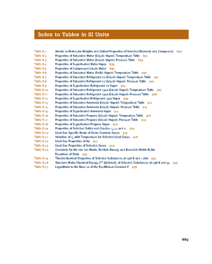 Tables Heat Transfer Cengel - PROPERTY TABLES AND CHARTS (SI UNITS ...