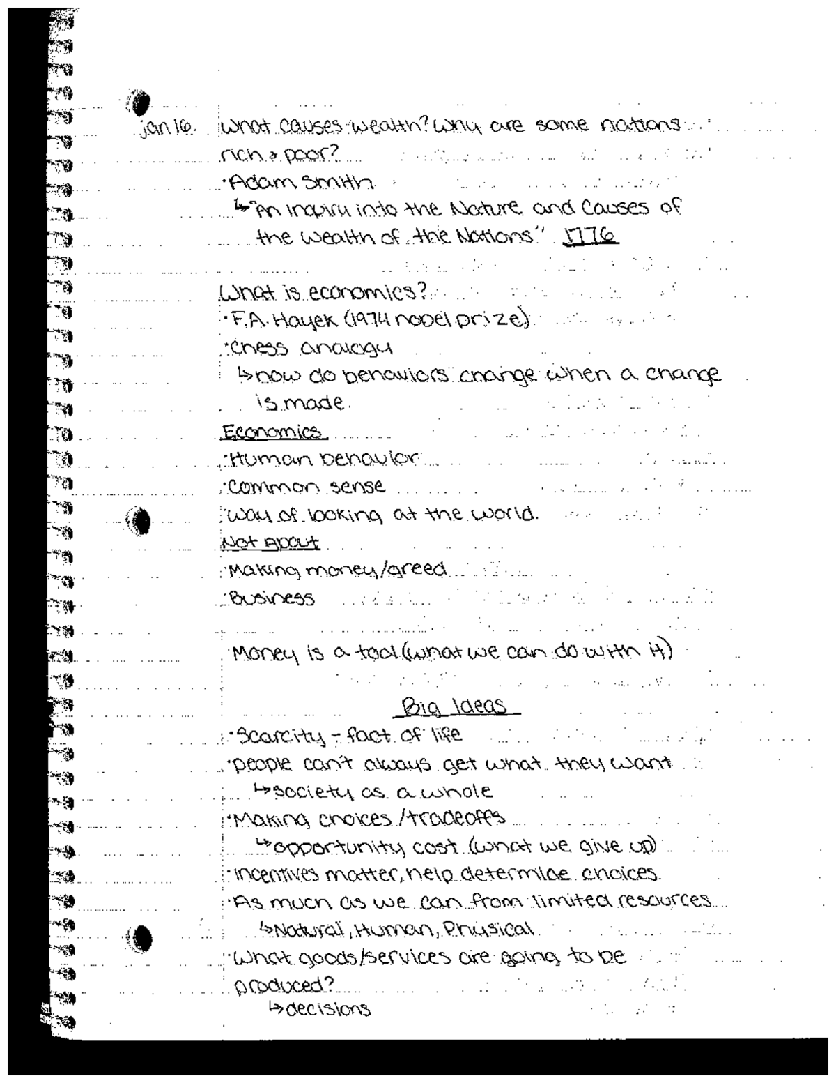 EC011 Lect. 1-3 - Lecture notes 1-3 - EC 011 - Studocu