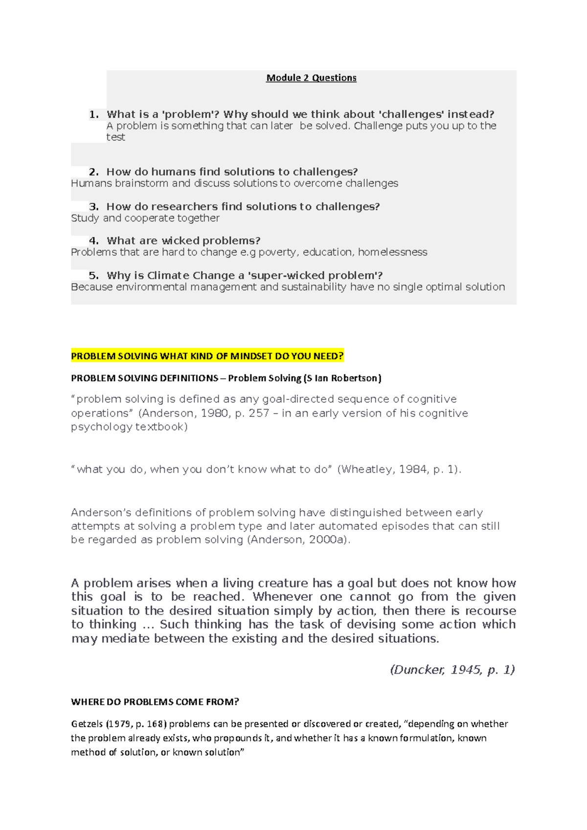 Module 2 Questions - Assignment - Module 2 Questions 1. What is a ...