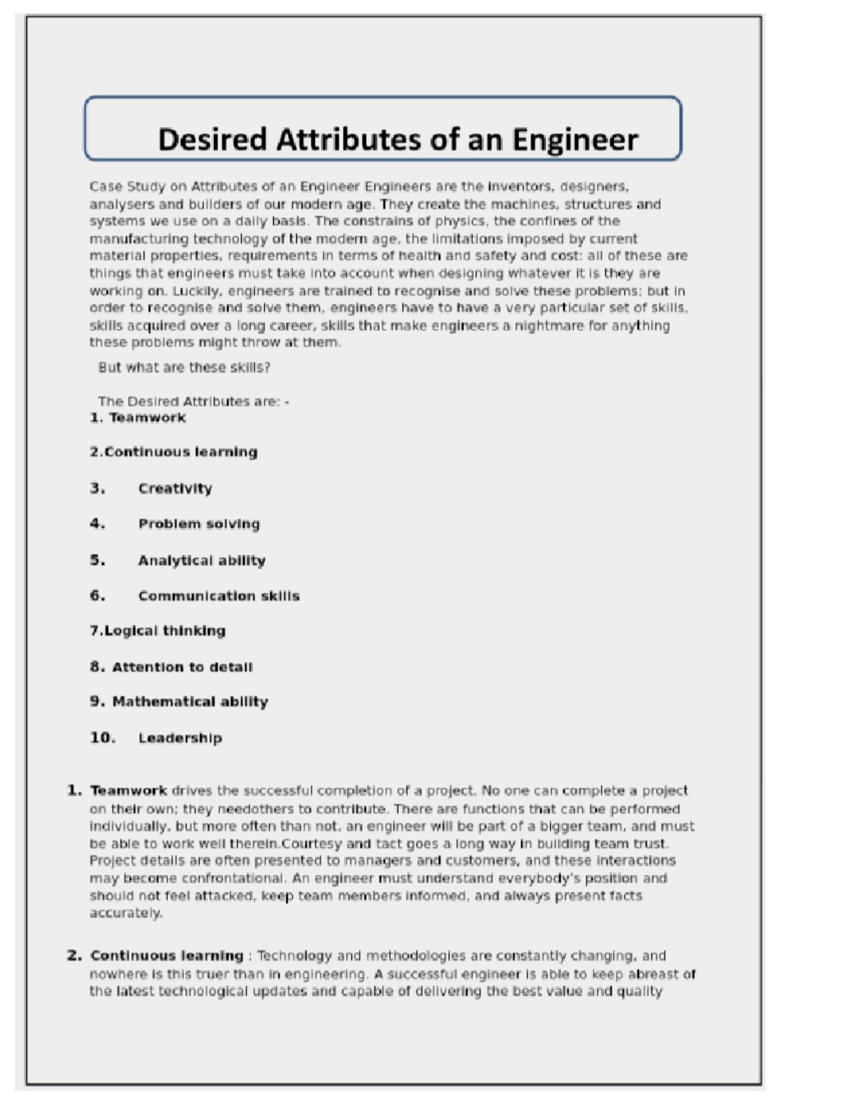 All PDF - Unit 3 - Desired Attributes of an Engineer Case Study on ...