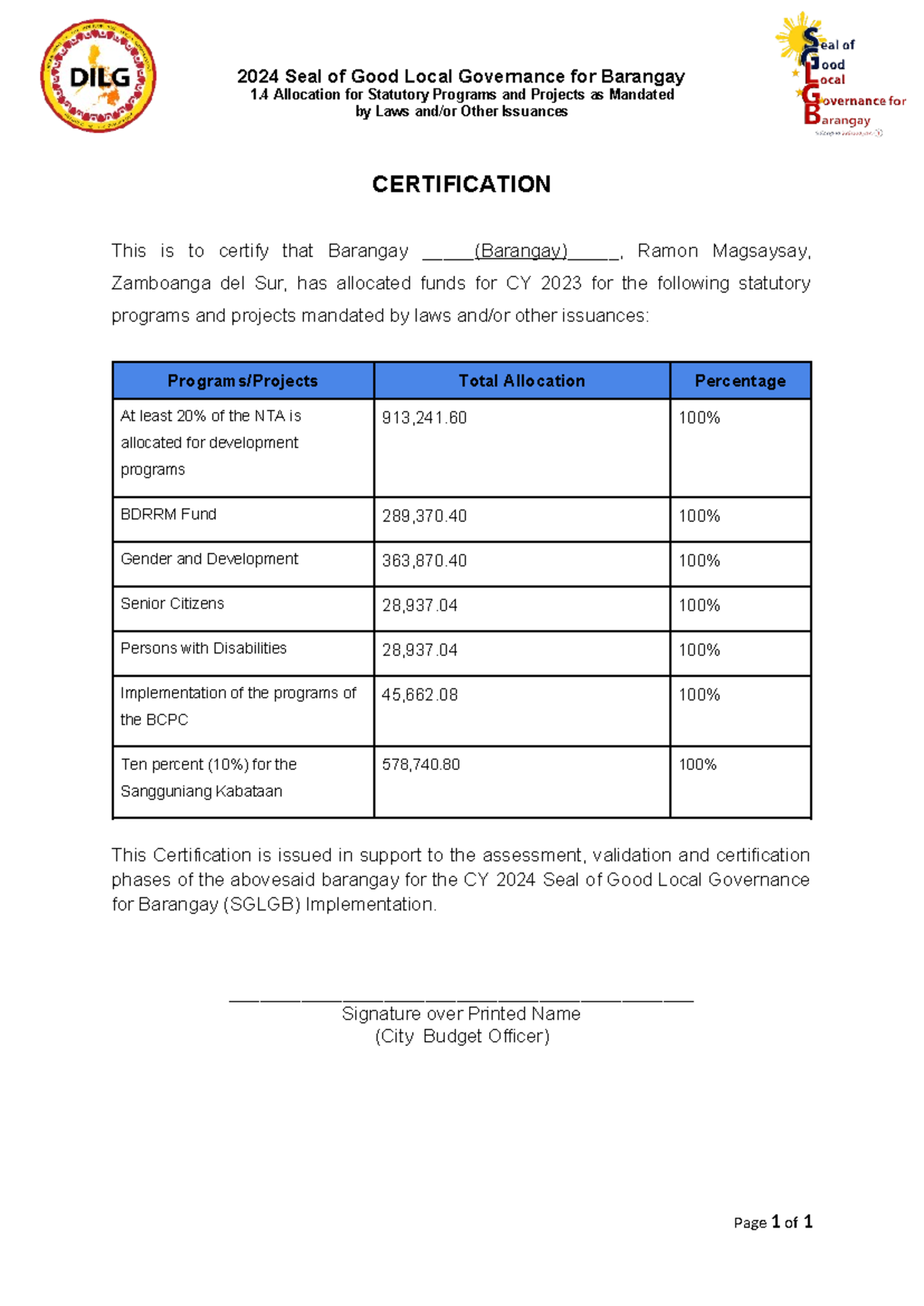 1.4. Certification MBO-Statutory Programs MB - 2024 Seal of Good Local ...