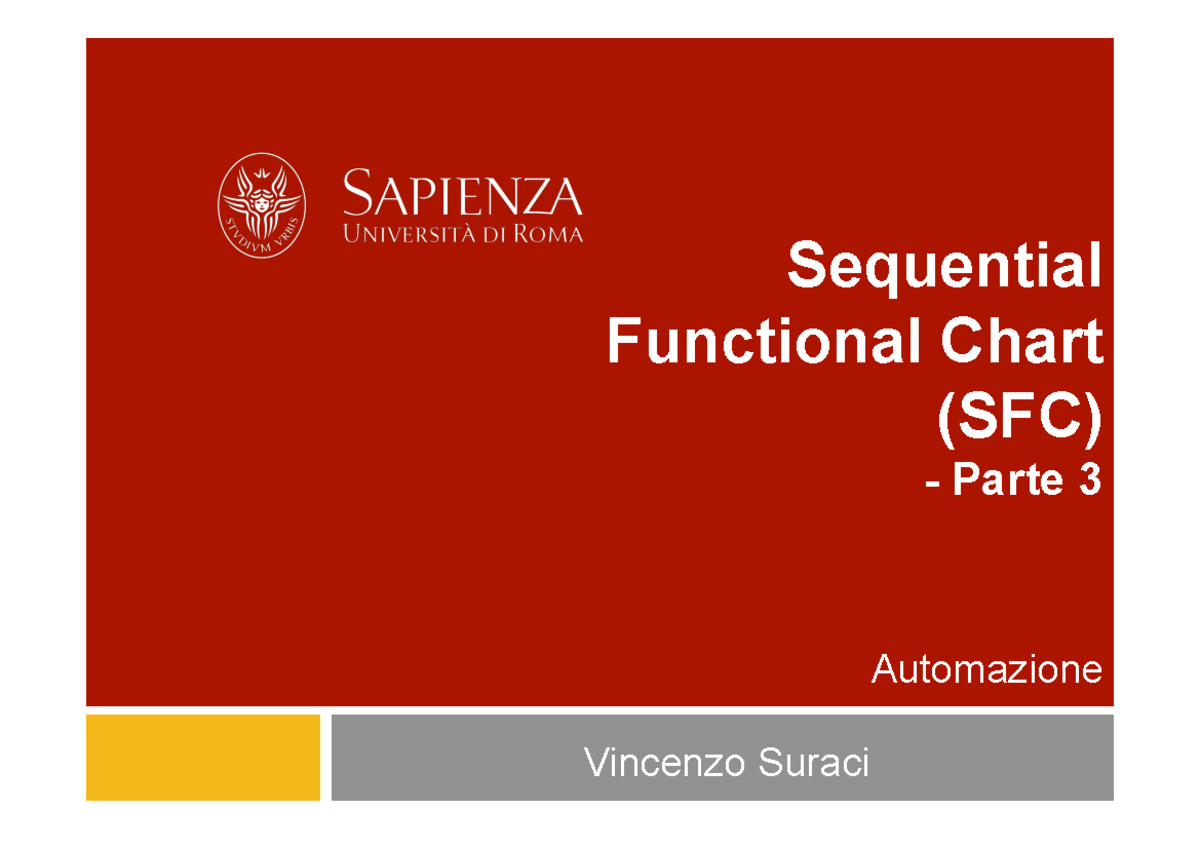 Automazione Sequential Functional Chart Parte 3 - Automazione Vincenzo ...