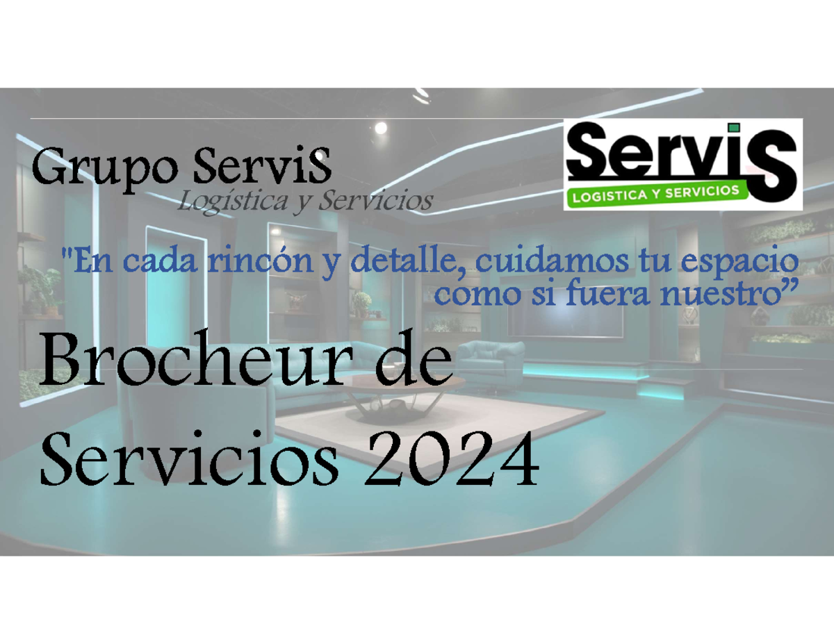 Brocheur Servis 2024 - Capital de trabaja aplicaciones y funciones ...