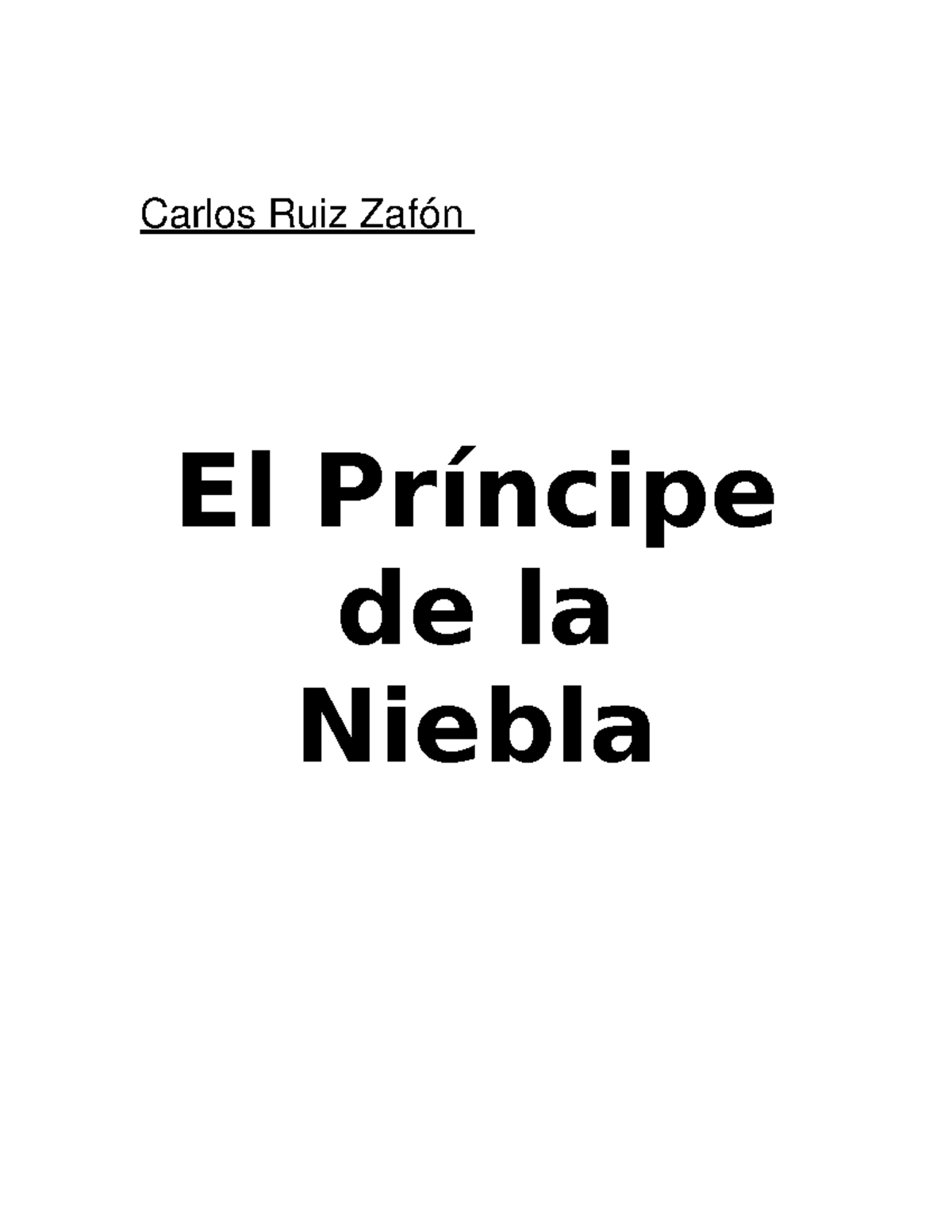 El-principe-de-la-niebla-2º-ESO 240305 092015 - Carlos Ruiz Zafón El ...