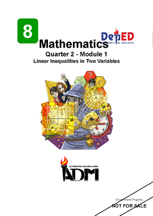 The Mathematics of Graphs - Module with 4As - Module 6 The Mathematics of Graphs Module Overview ...