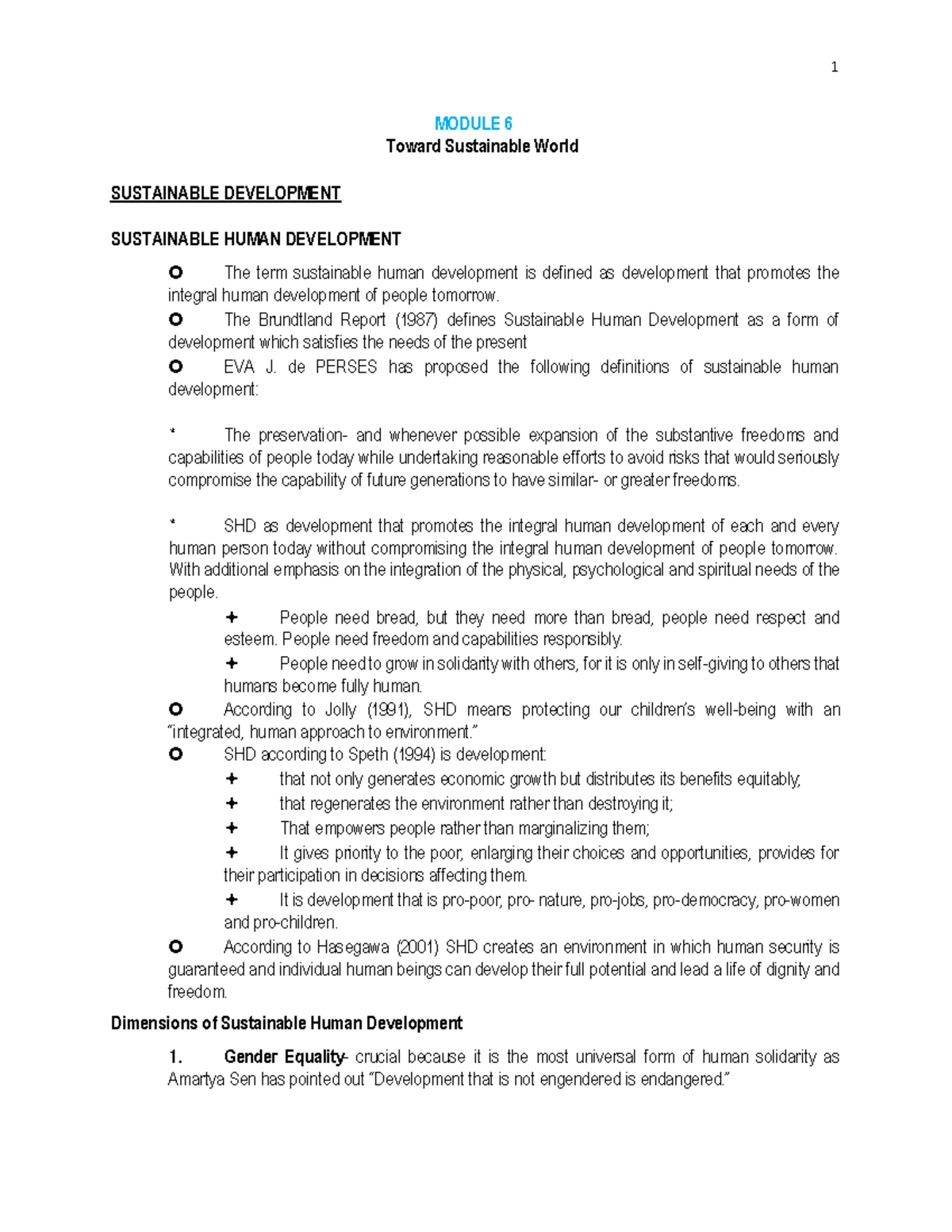 5.-Towards-Sustainable-Worldporary World - MODULE 6 Toward Sustainable ...