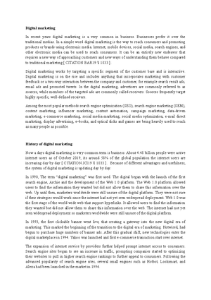 Sigmaflo Marker case study - Sigmaflo Marker Case Study Markers are a ...