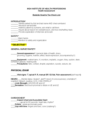 Full Physical Exam template - MGH INSTITUTE OF HEALTH PROFESSIONS NP ...