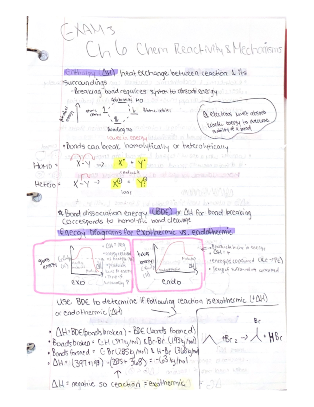 Chem reactivity And Mechanisms - CHEM 313 - Studocu