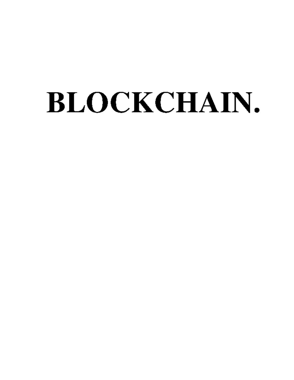 Blockchain paxos notes - BLOCKCHAIN. Paxos Algorithm Paxos is a family ...