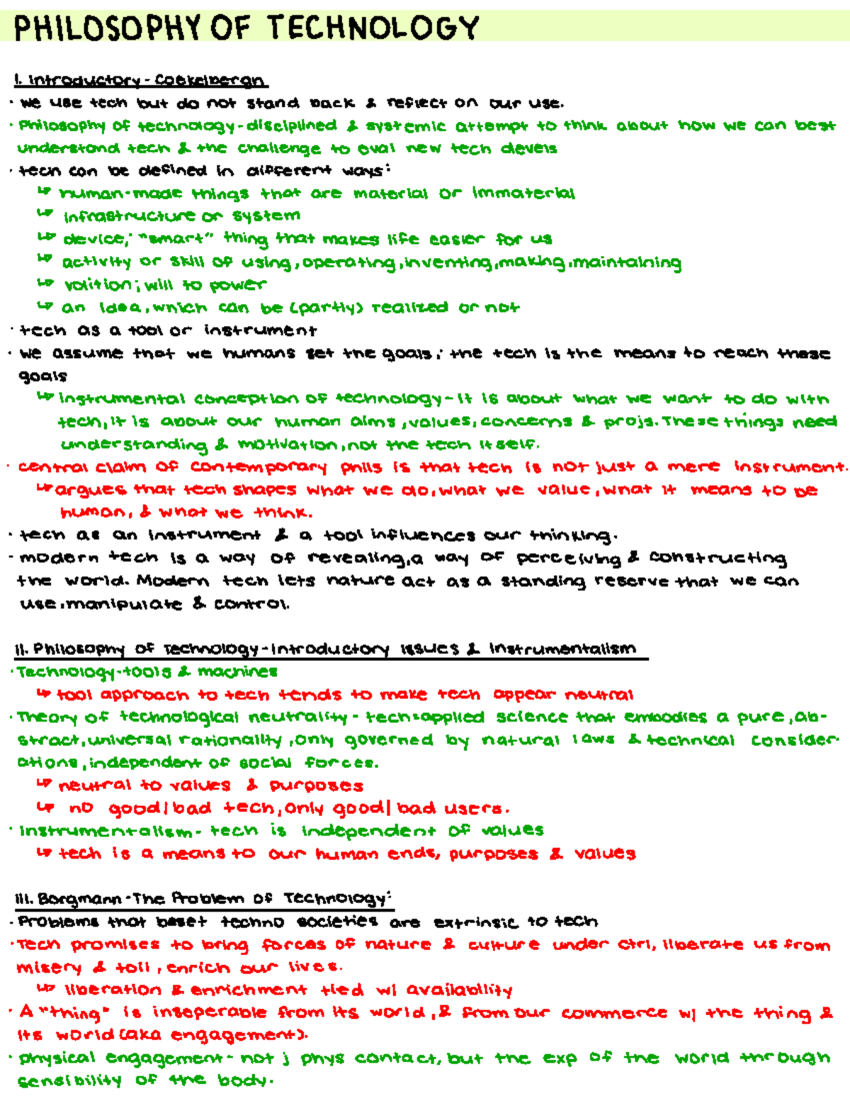 Philosophy of Technology - PHILOSOPHT OF TECHNOLOGY ↓ Introductory ...