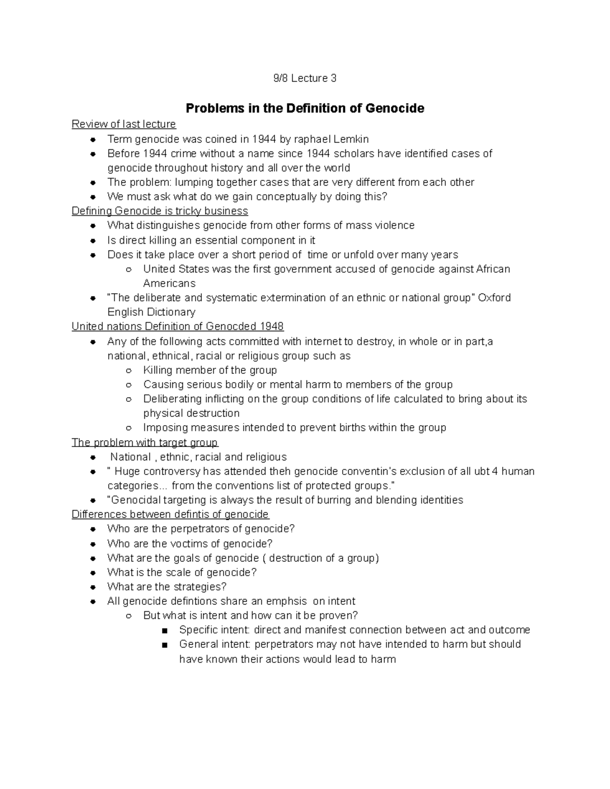 9 8 Lecture 3 Notes Part 1 9 8 Lecture 3 Problems In The Definition