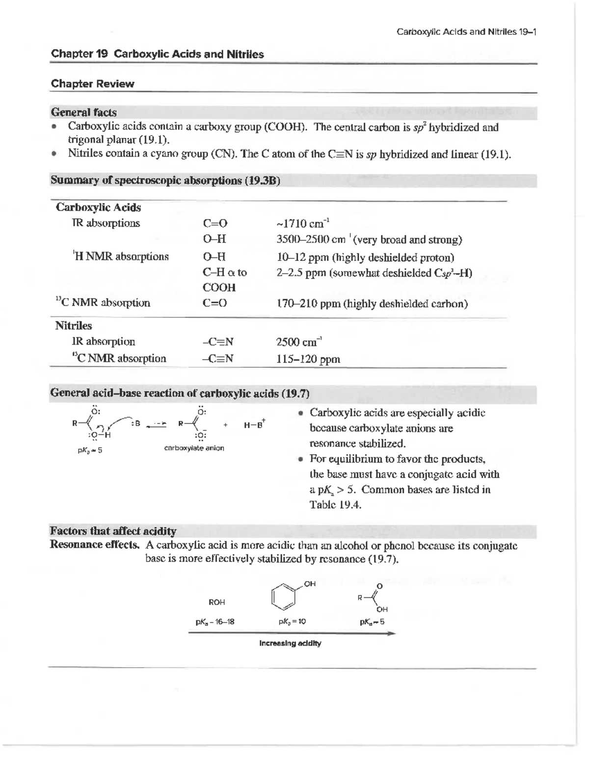 Ch19 - Smith's Organic chemistry 6th - Studocu