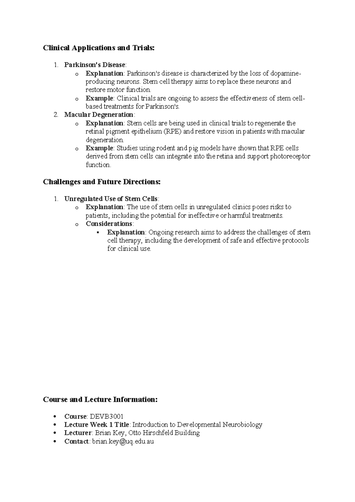 Lec overview 7 - lecture notes for this particular lecture material ...