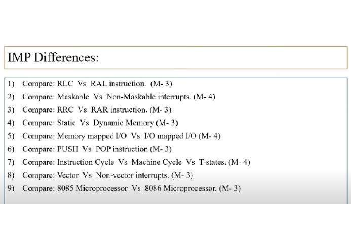 Mi(imp) - Bachelor of engineering - Studocu