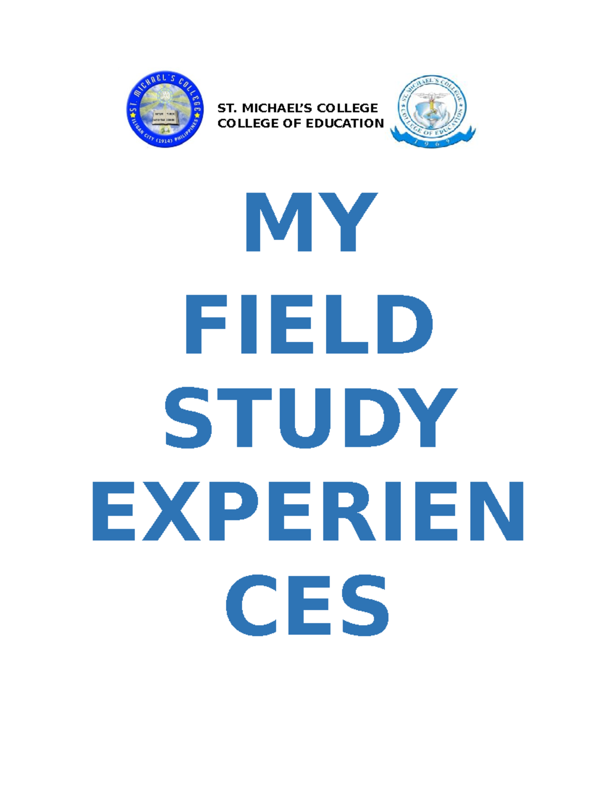 Janine - Good as Reviewer - ST. MICHAEL’S COLLEGE COLLEGE OF EDUCATION ...