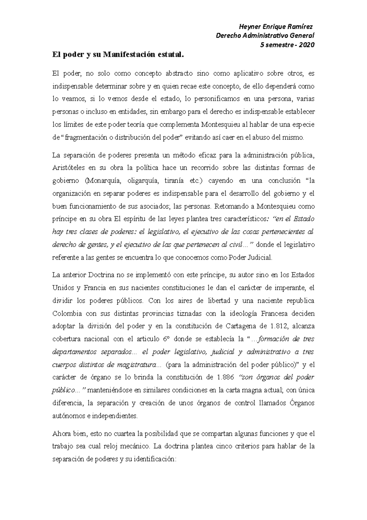 El poder y su Manifestación estatal - El poder, no solo como concepto ...