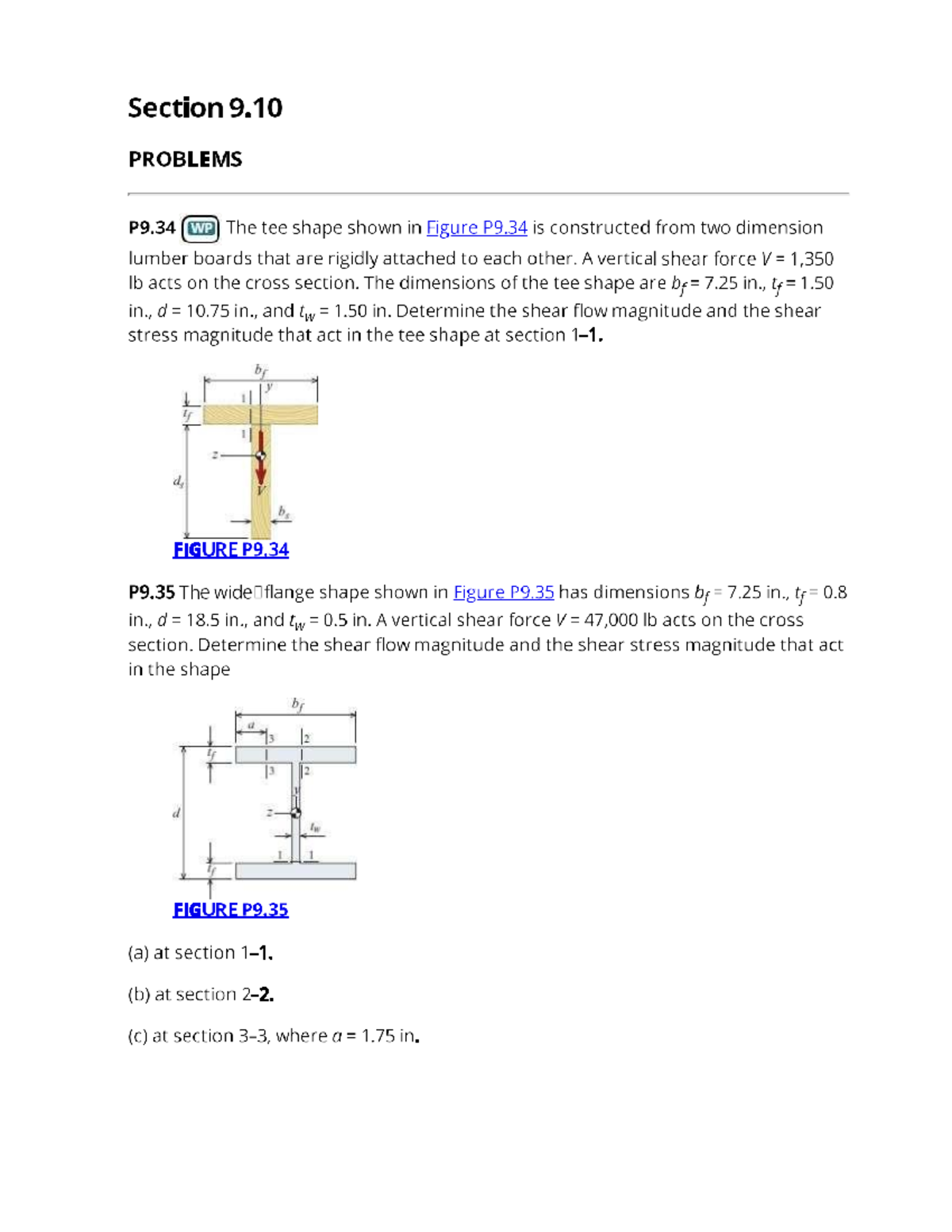 ME101-1P Shear Stress In Beams Problems part 3 - Material Science and ...