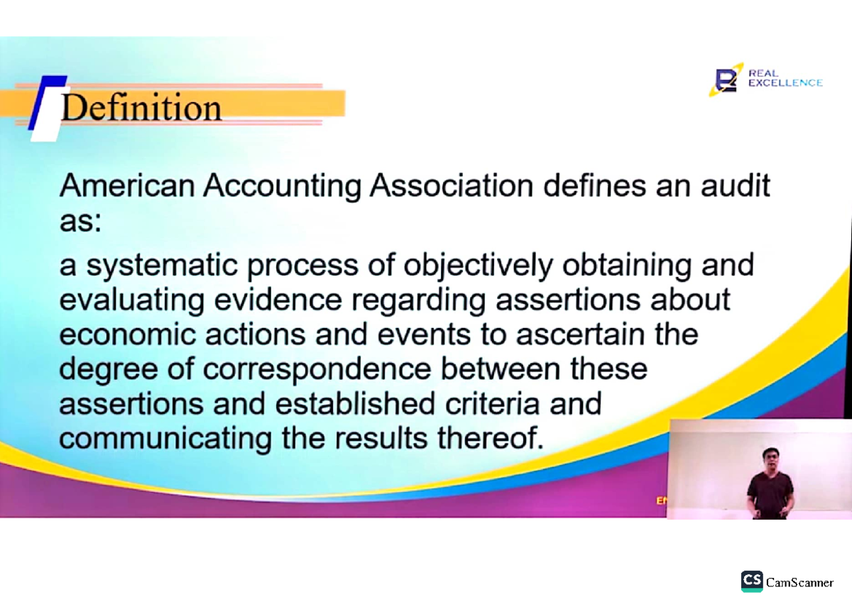Introduction on Auditing (REO) - ACC101 - Studocu