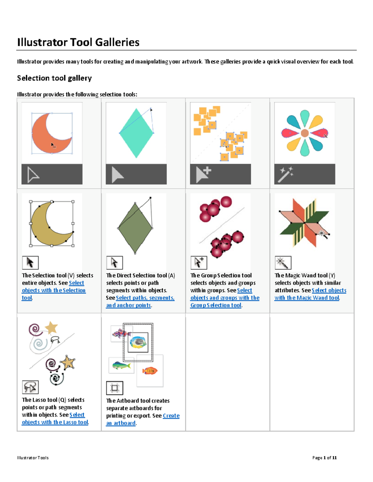 Illustrator Tools - General Business - Illustrator Tool Galleries ...