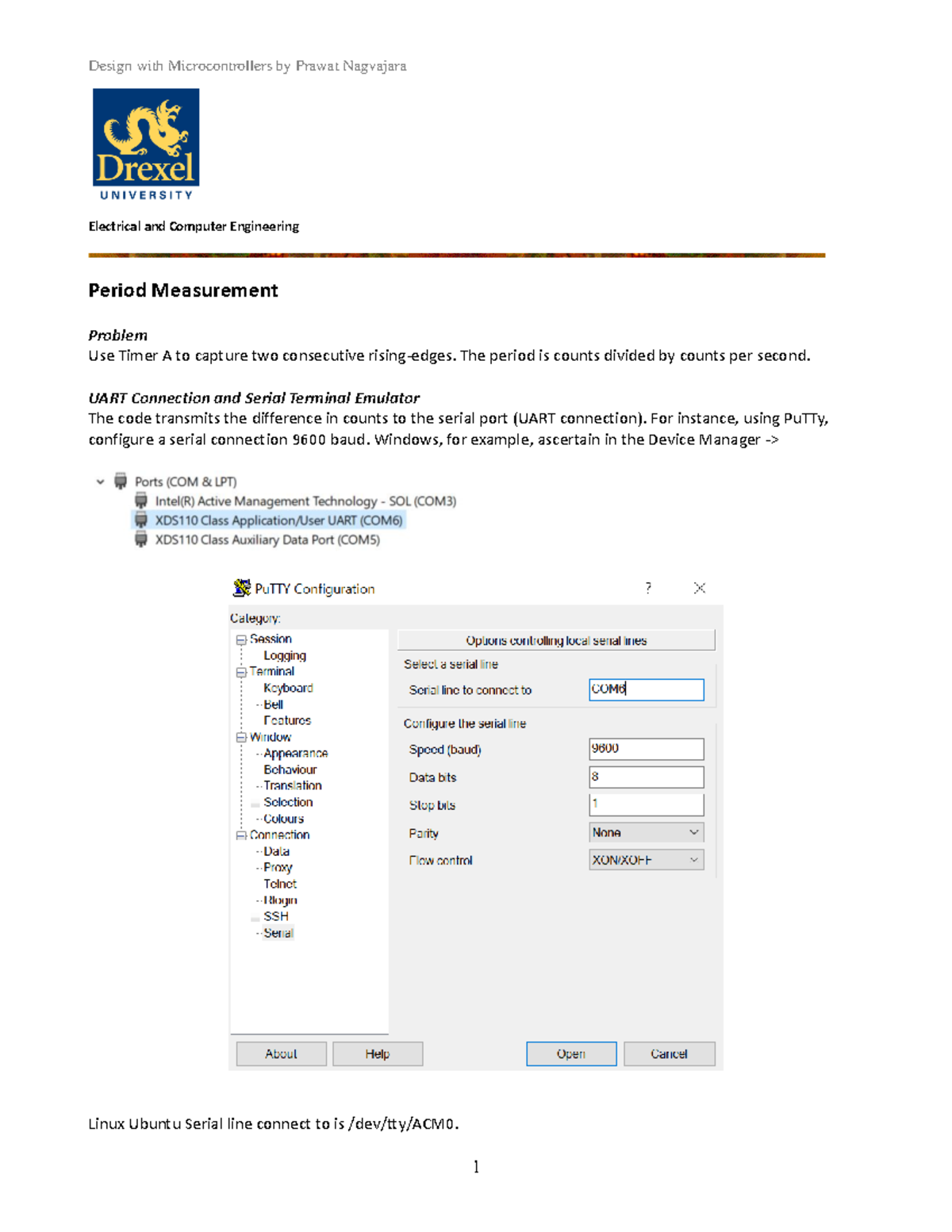 ECE-204 - Design with Microcontrollers CourseWork Notes and Material ...