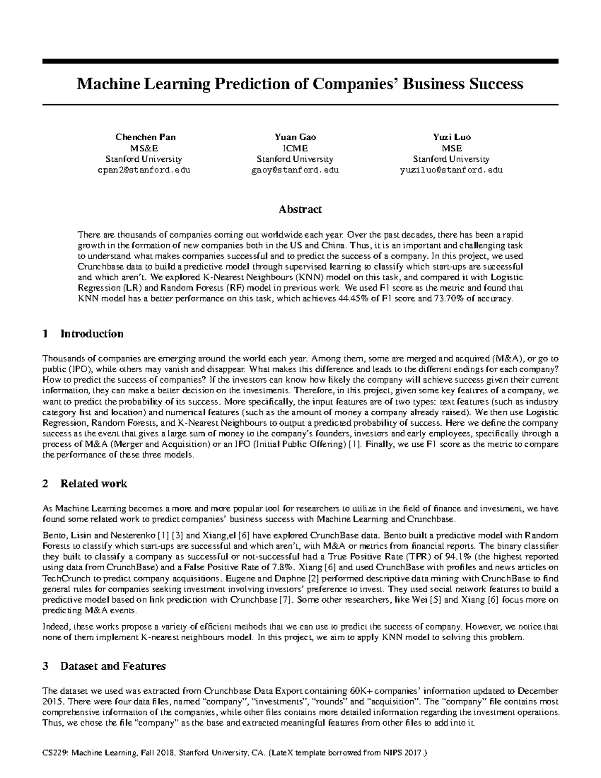 88 - ml learning - Machine Learning Prediction of Companies’ Business ...
