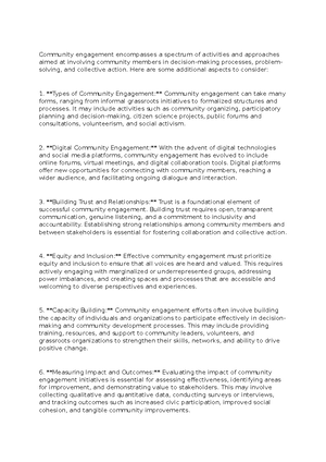 Program- Community- Engagement - PROGRAM DESIGN FOR COMMUNITY ...
