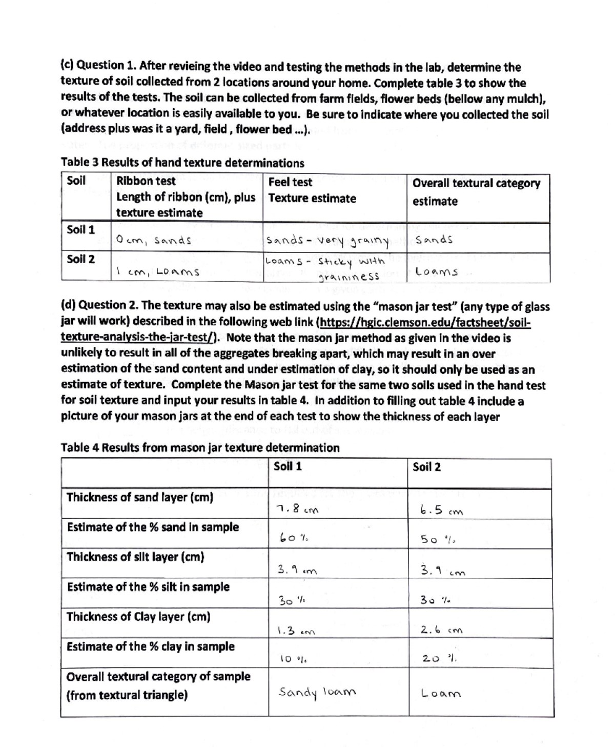 Lab Assignment 2 - ENVS 2060 - Studocu