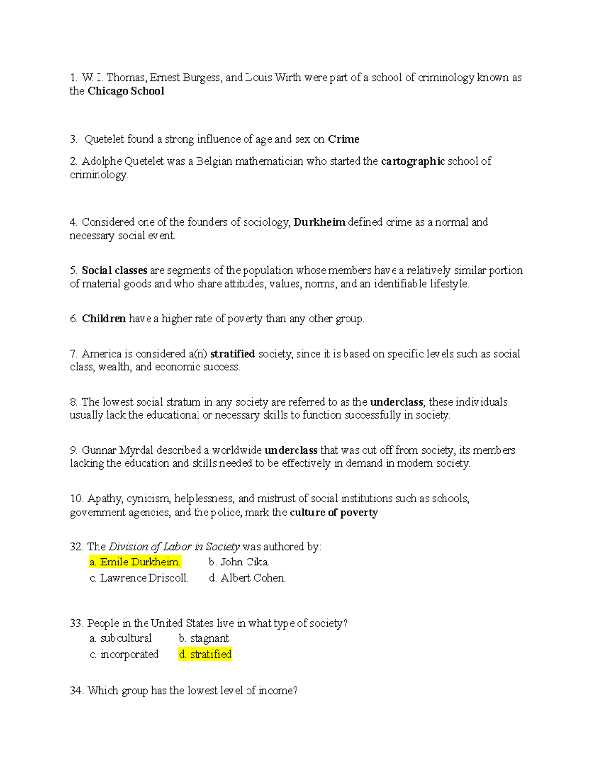 Topic 3 Participation Social Structure and Social Process Theories - W ...