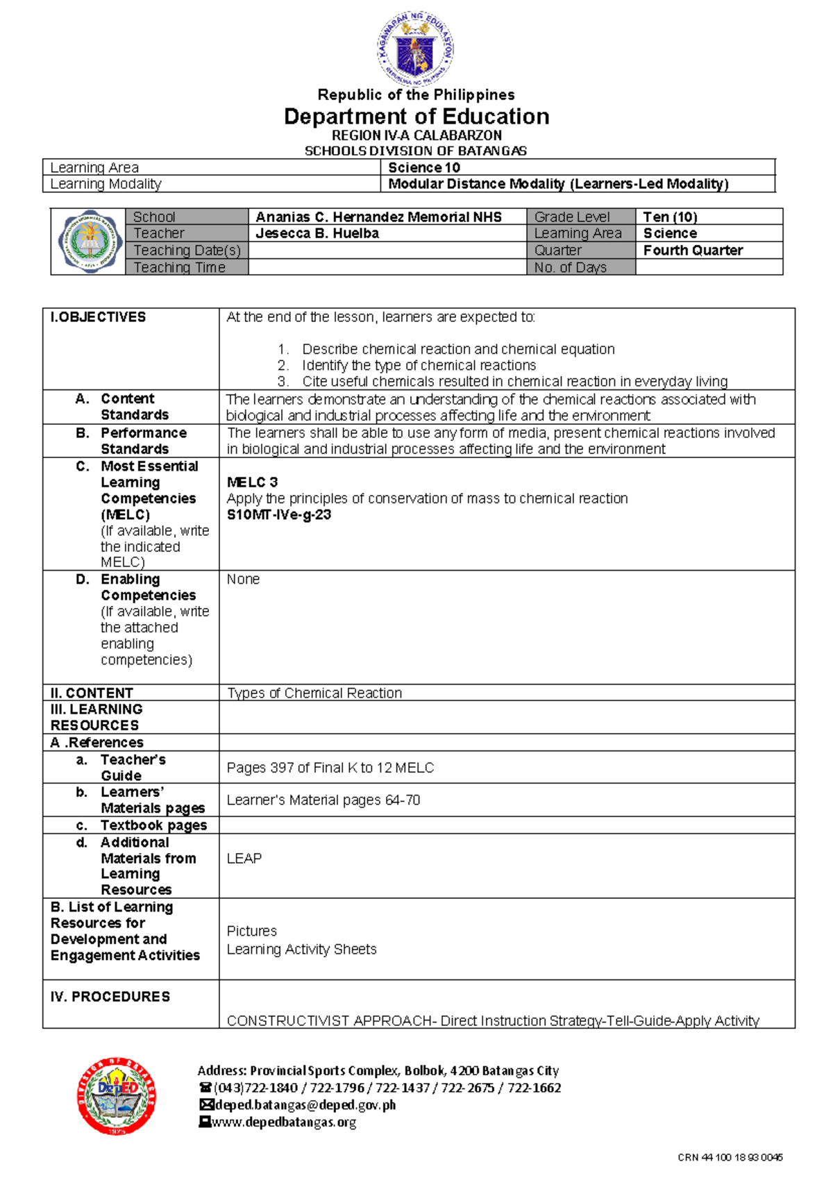 G10-exemplar-For Video Lesson 2 prepared by science student ...