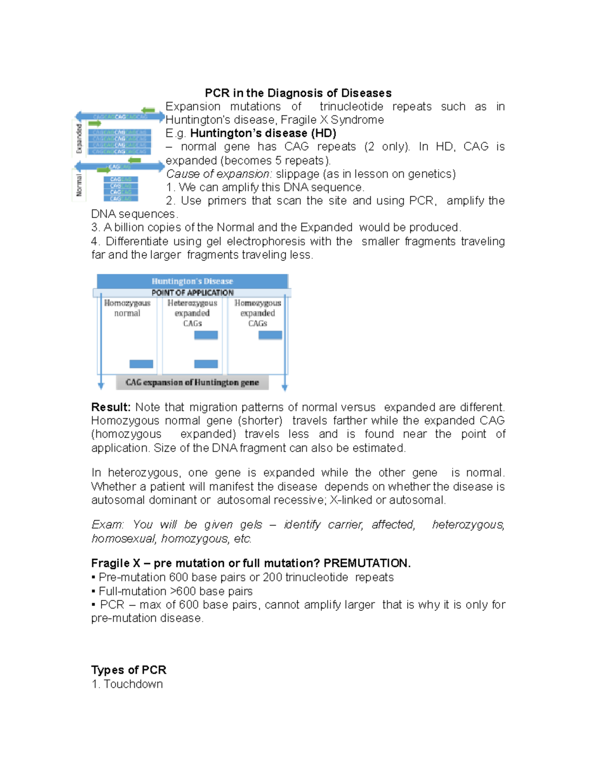 PCR in the Diagnosis of Diseases - PCR in the Diagnosis of Diseases ...