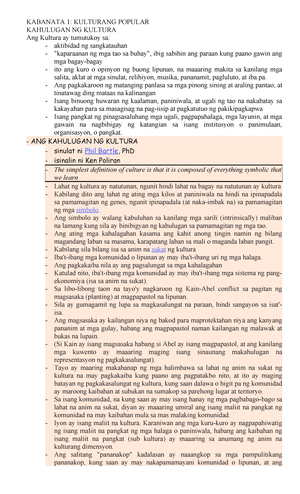 FIL 115 SANAYSAY AT TALUMPATI LESSON - Kahulugan ng Talumpati at Bahagi ...
