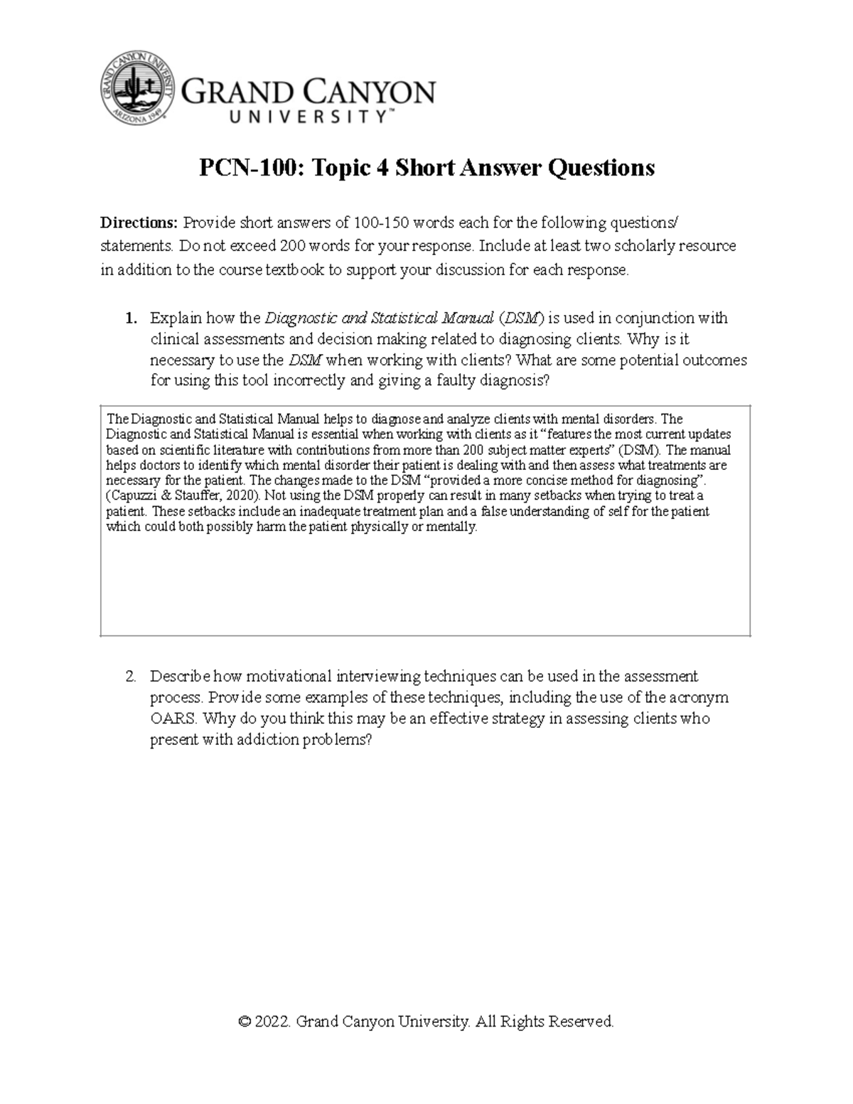 Pcn-100 topic 4 short ans pdf - PCN-100: Topic 4 Short Answer Questions ...