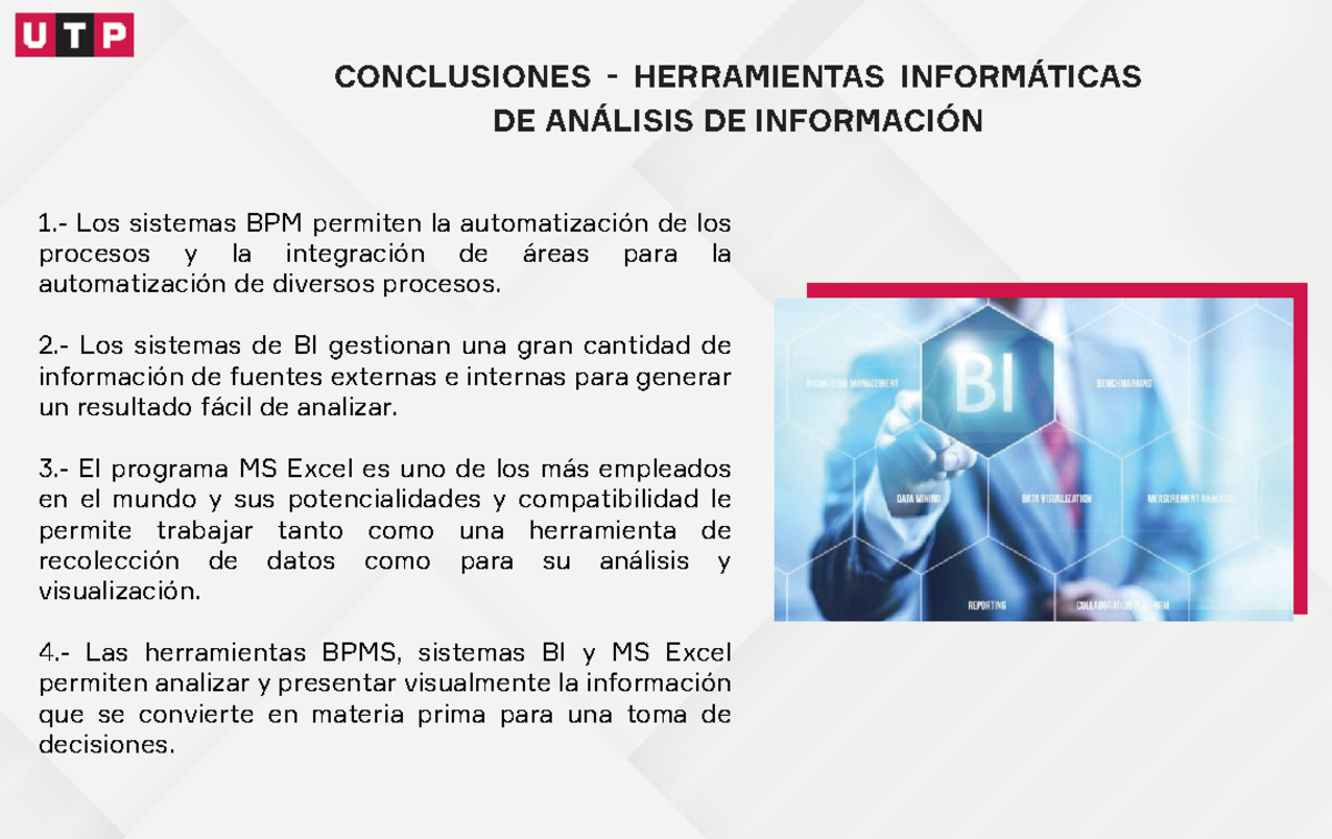 Semana 2 - PDF - Conclusiones - CONCLUSIONES HERRAMIENTAS INFORMÁTICAS ...