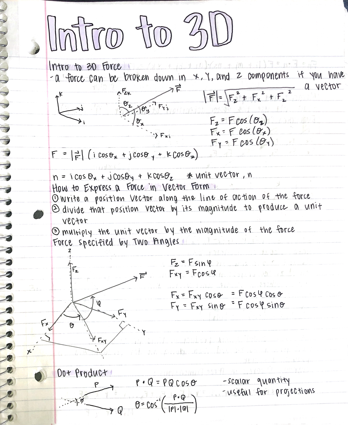 Intro to 3D notes - COE 2001 - Studocu
