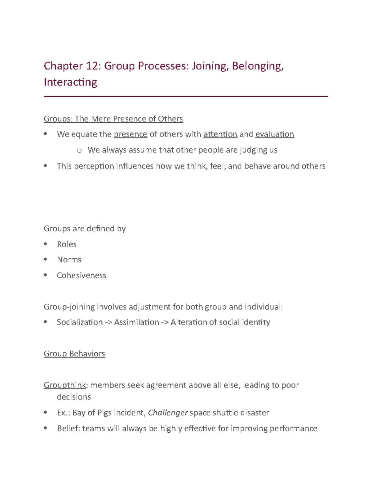 Social Group Identity - Chapter 12: Group Processes: Joining, Belonging ...