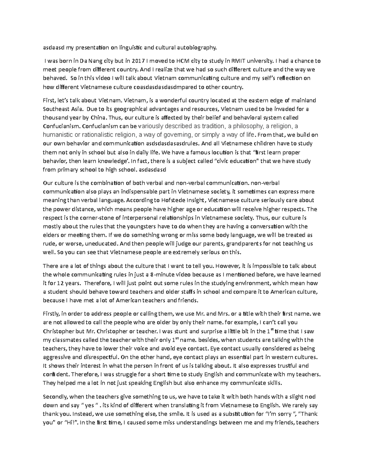 As - 2323131 - asdaasd my presentation on linguistic and cultural ...