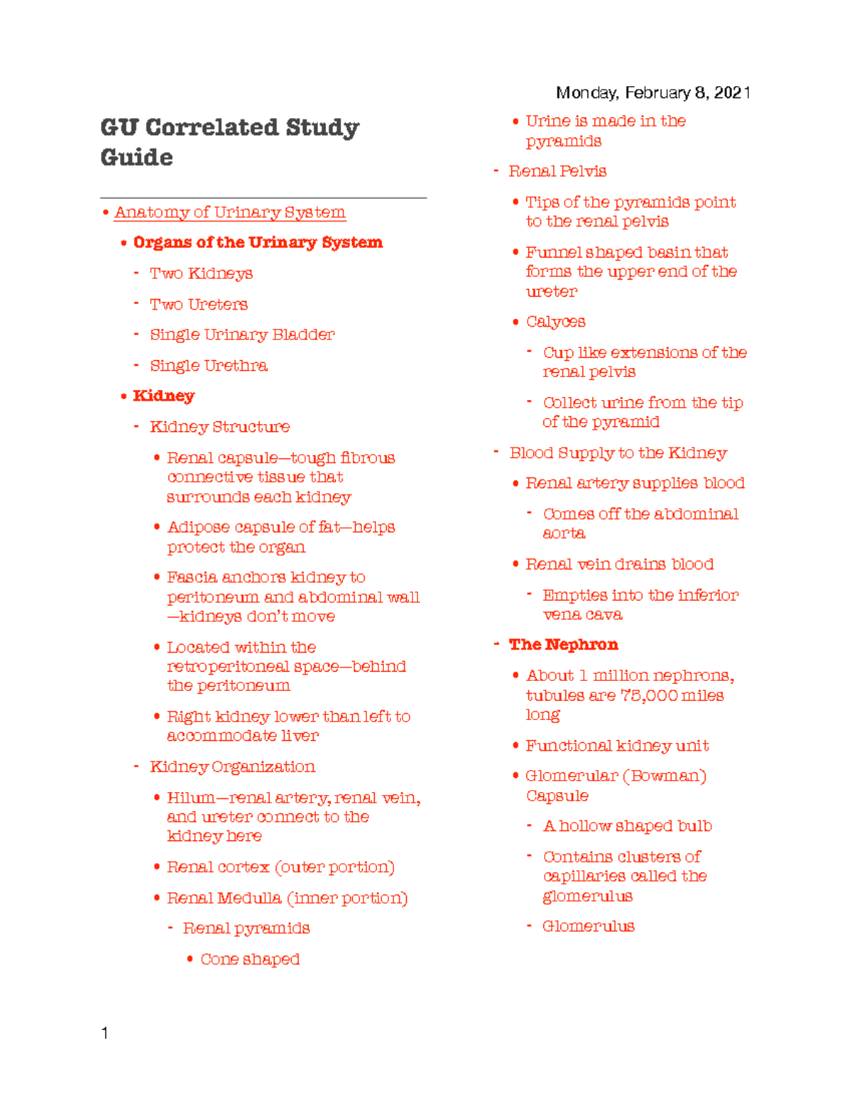 PDF GU Correlated Study Guide - GU Correlated Study Guide • Anatomy of ...